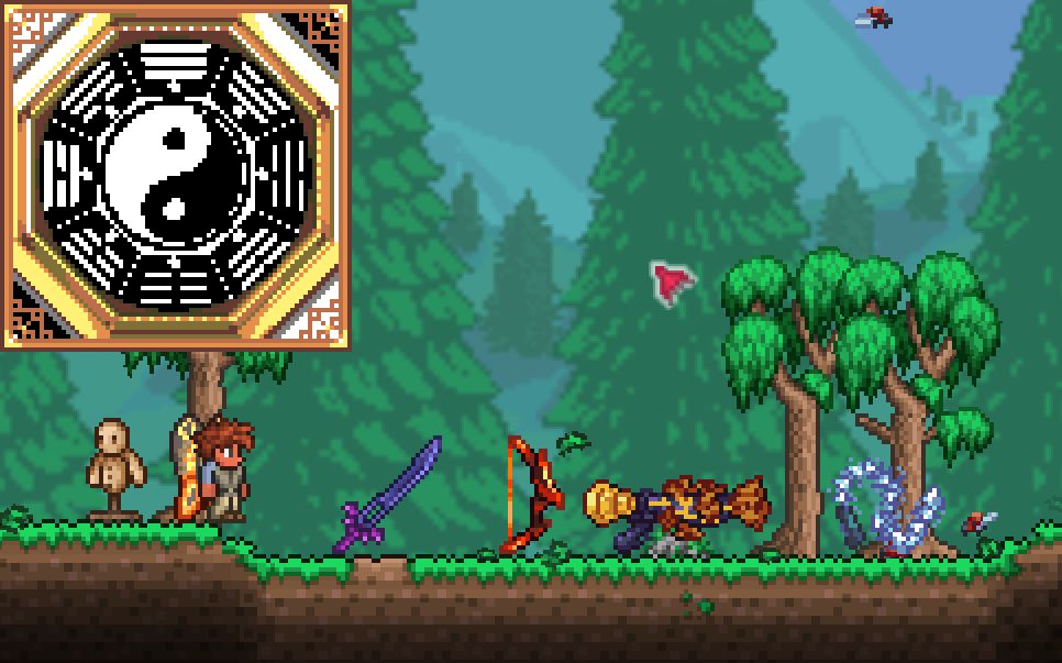 【泰拉瑞亚Mod】混元一气Mod武器小更新