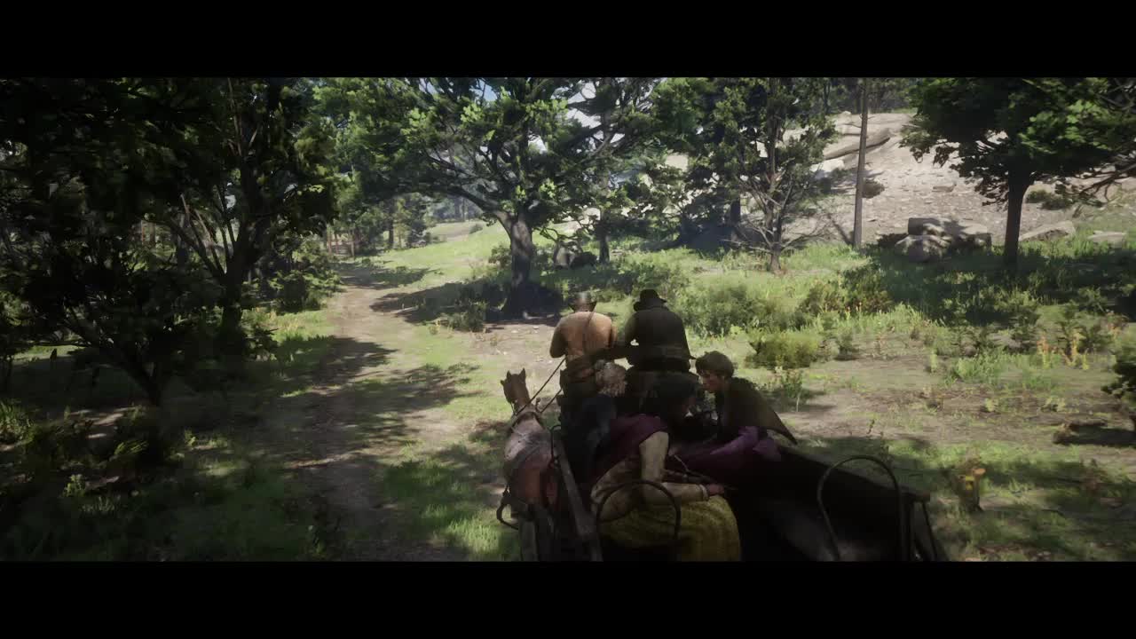 荒野大镖客2里那些污到不行的歌