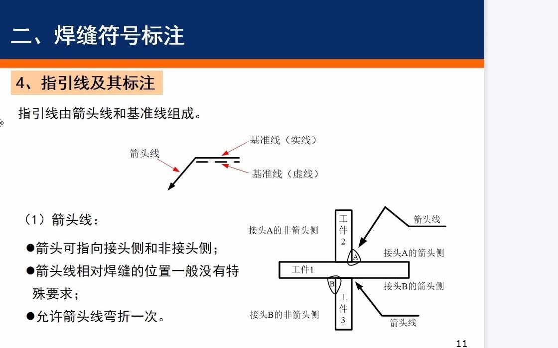 焊缝标注及焊缝设计