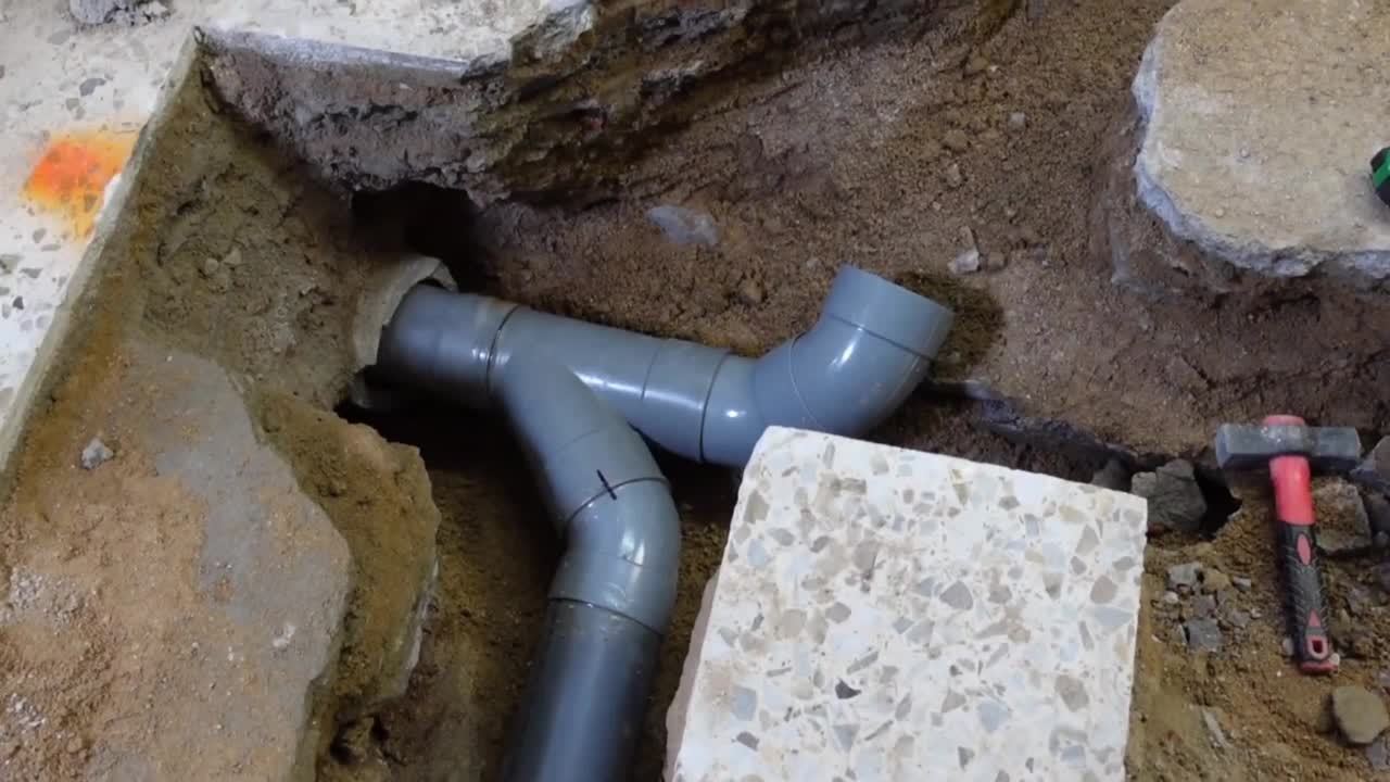 #施工现场实拍 #管道漏水检测 #水电工