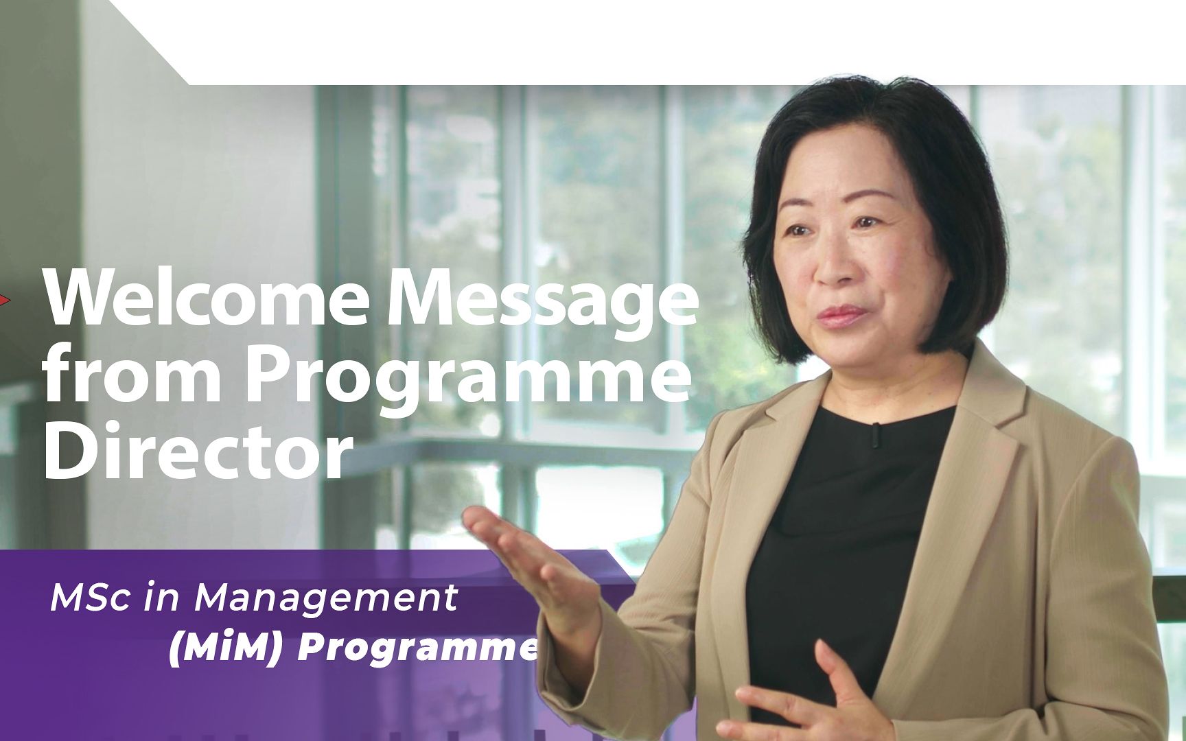 Welcome to CUHK MiM Programme