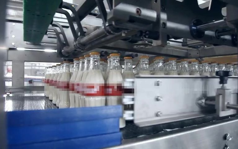 玻璃瓶豆奶杀菌锅全自动生产线一览