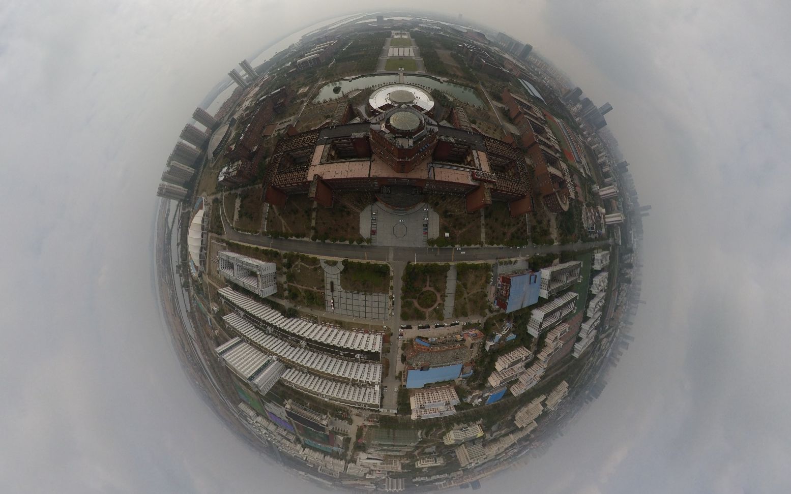航拍江西师范大学