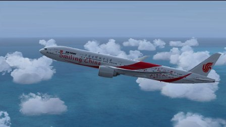 fsx模拟飞行 北京至沈阳 737-800