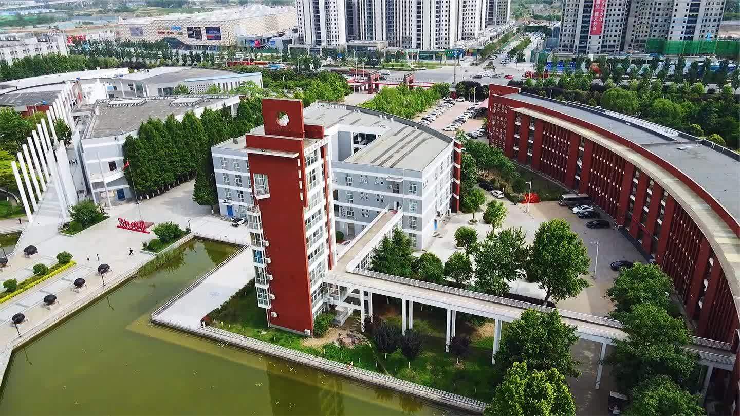 航拍周口职业技术学院,勾起了我的学校记忆!