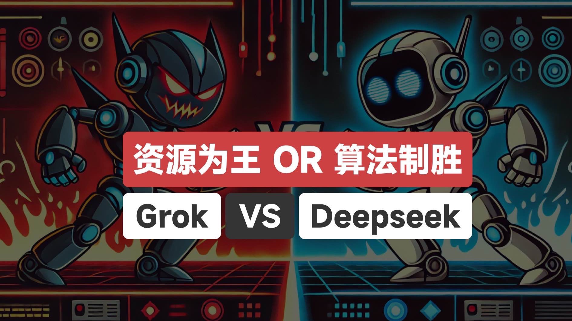 Grok3 vs Deepseek:AI江湖中的富家公子与草根英雄