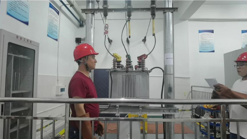 柱上变压器送电作业培训