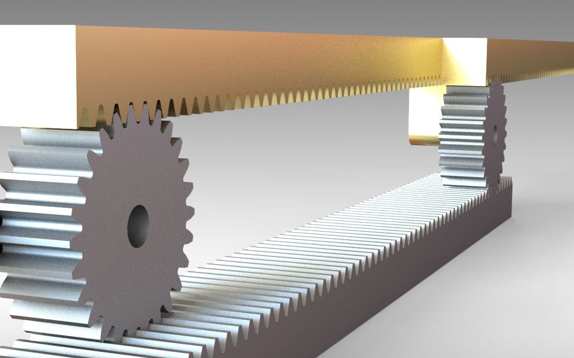 四倍行程放大机构