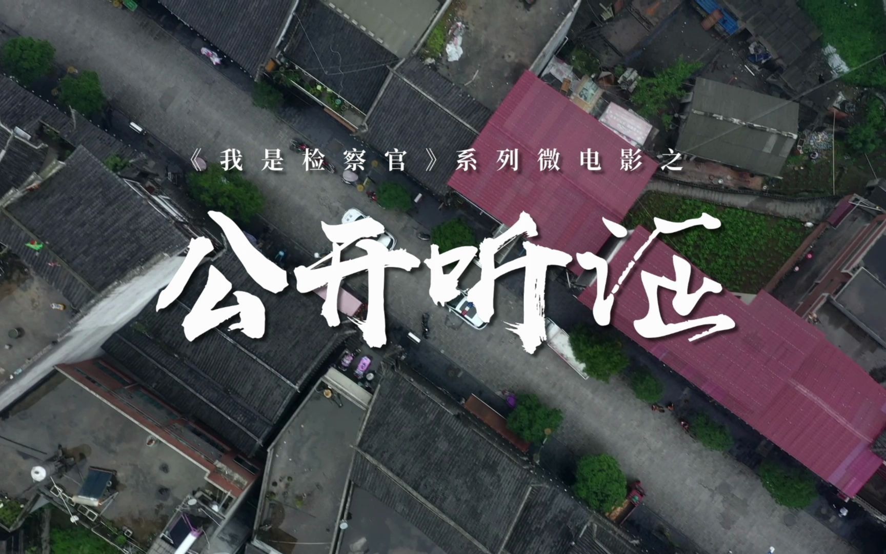 《我是检察官》系列微电影《公开听证》