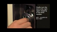 masterlock 玛斯特锁 密码锁 1500,1530,1533等密码锁使用方法