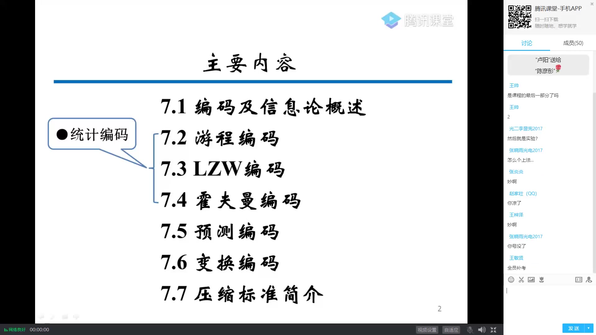 4月21日光电图像处理(图像编码与压缩)
