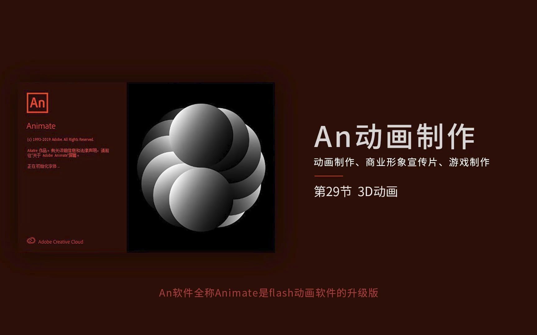 An-flash 动画制作 第29节 3D动画