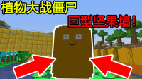 煞神我的世界趣味幸运方块挑战 第140集 我的世界:植物大战僵尸,巨型...