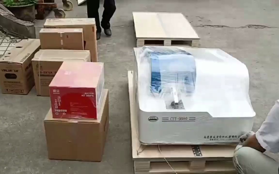 直读光谱分析仪,光电直读光谱分析仪,全谱直读光谱仪-木箱固定后打包...