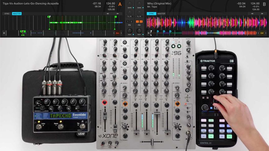 Traktor Pro 3 vs Delay Pedal vs Allen &