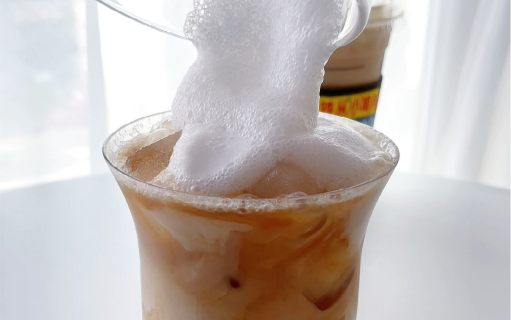 椰云拿铁|瑞幸对不起了!新款饮品我复刻出来了～