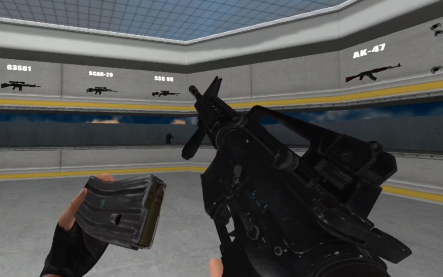 Xash CS1.6 使命召唤4重制版 M4A1 Sopmod 使命召唤OL M4tech...