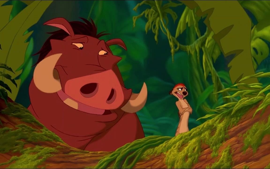 狮子王(1994)丁满彭彭唱歌cut