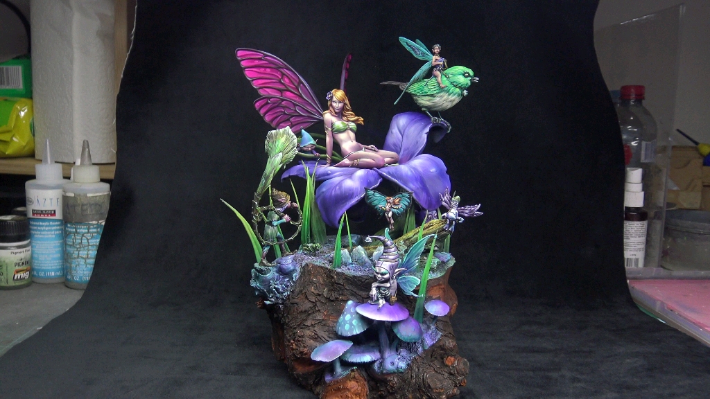 75MM奇幻树脂模型 仙女