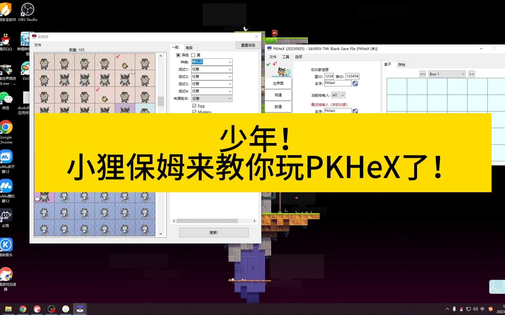 PKHeX不会用?保姆级教你最基本操作,够用了!