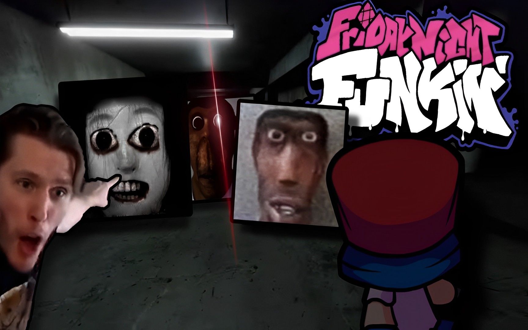 BF也要逃离奥八嘎了! FNF生草模组 Friday next funkin VS. obunga next...