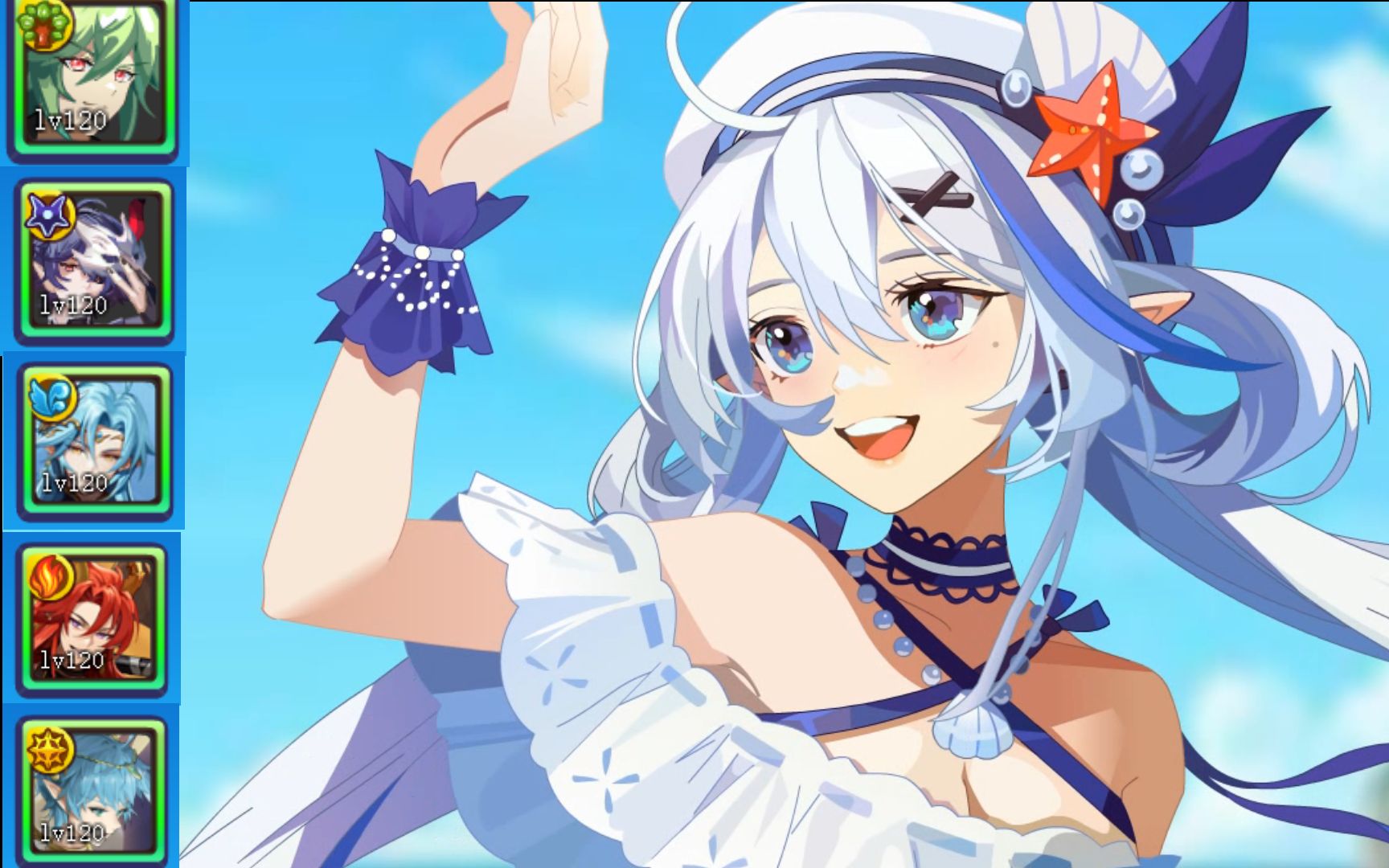 ...全员到齐!让我们朝着大海的方向扬帆起航!我会一直和你在一起并为...