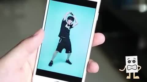 .教你用手机制作这种照片 .