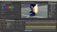C4D与AE影视特效动画融合视频教程 14 复制灯光效果