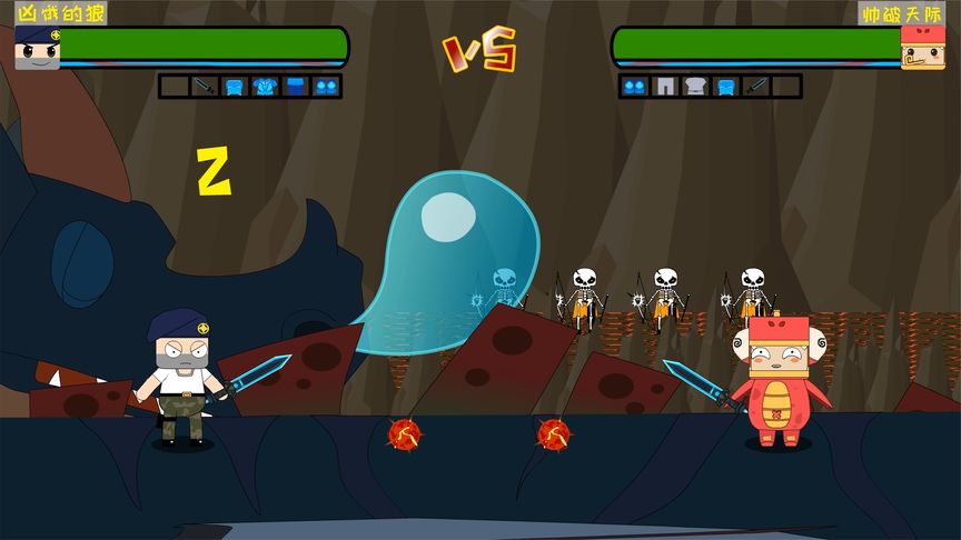 迷你世界格斗动画第640集:汤姆队长逃跑恶心嘟嘟