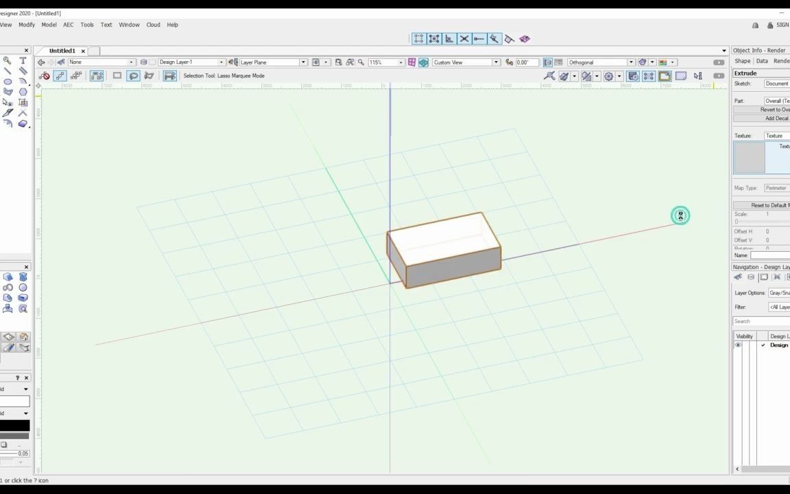 Vectorworks 2020 基础教程 - 面板介绍1