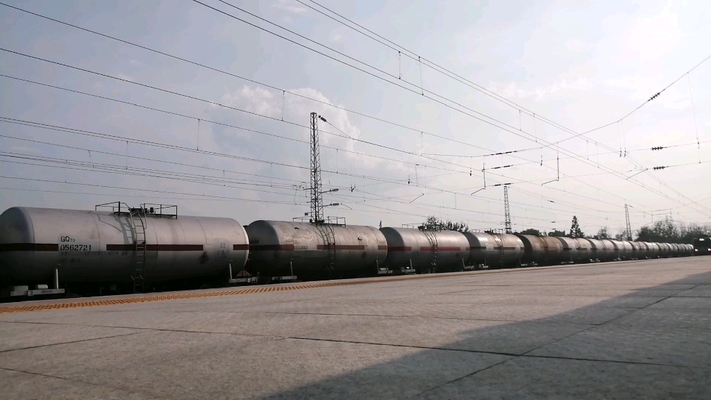 【双机】客车K424(成都-宁波)治江站两道通过!本务武局南段HXD3C+...