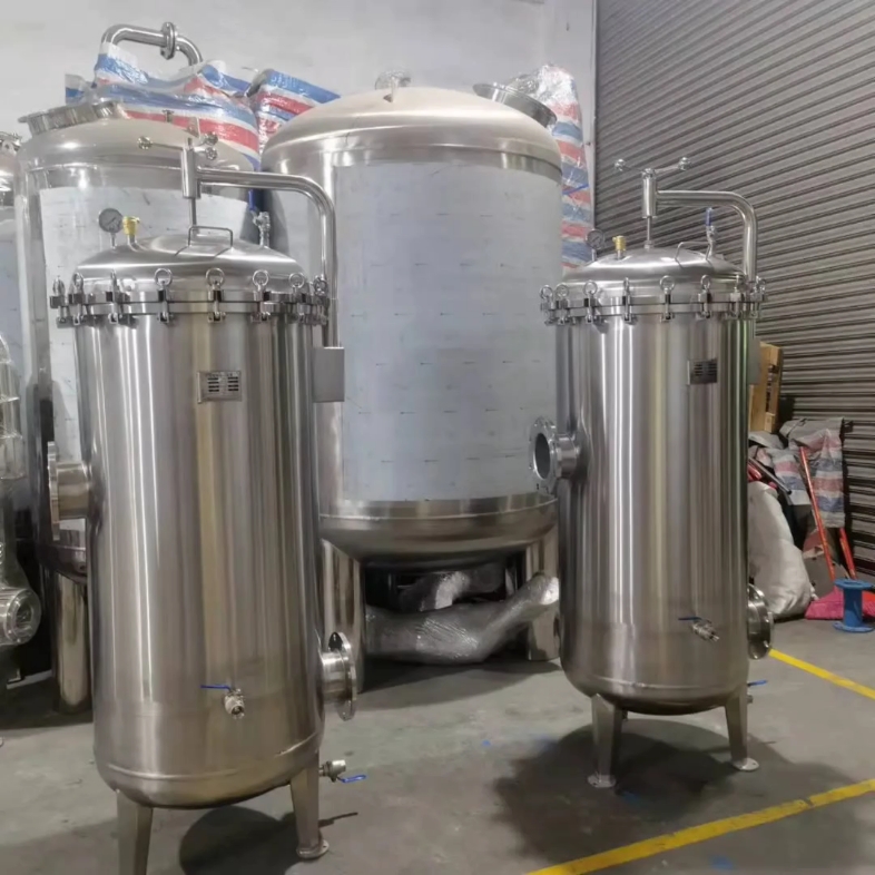 袋式过滤器实拍 不锈钢袋式过滤器 嘉航过滤袋式过滤器