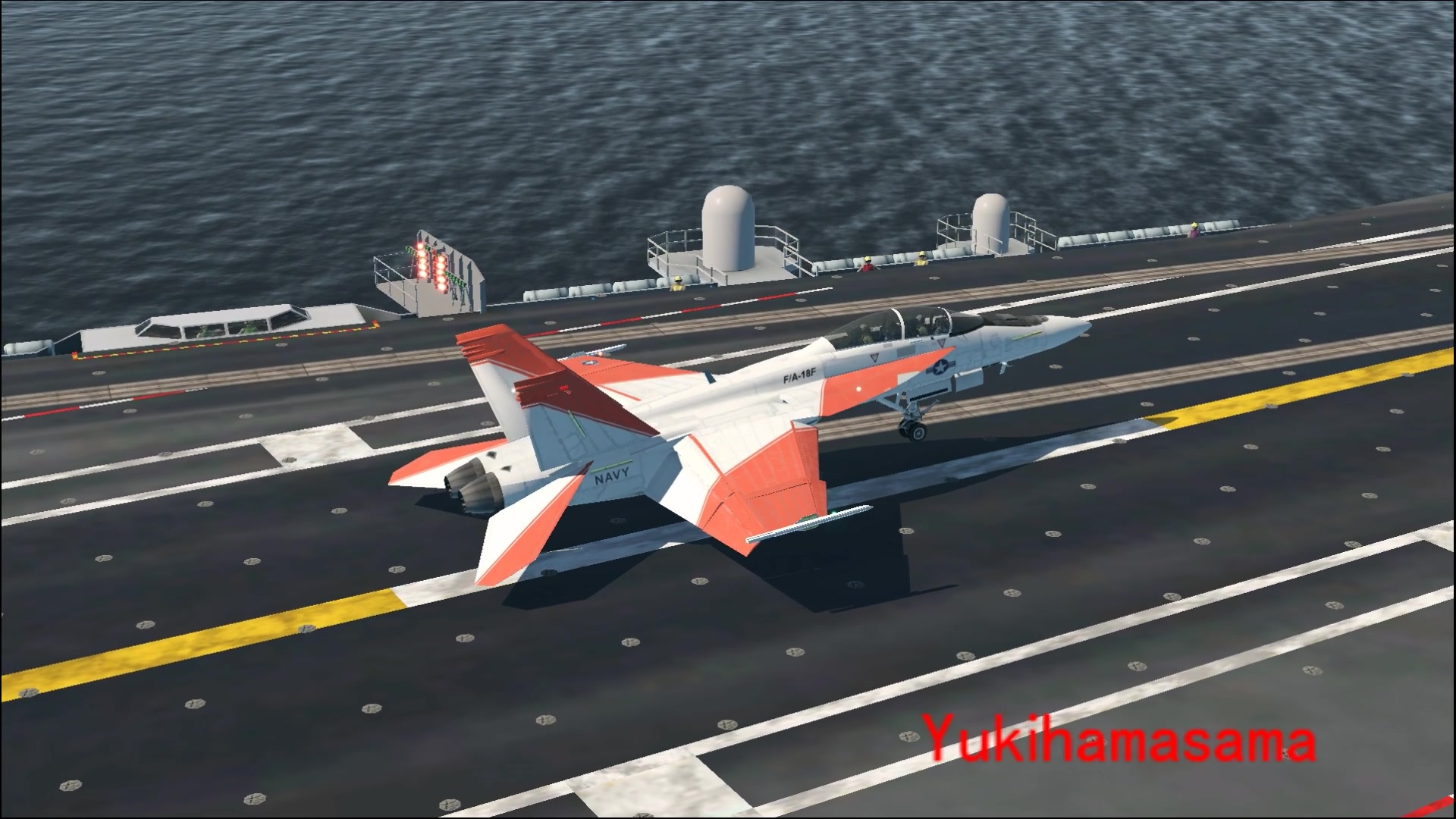 如何降落航母(xplane11模拟)
