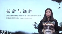 初中语文 字词句语法专题 第31集 敬辞与谦辞