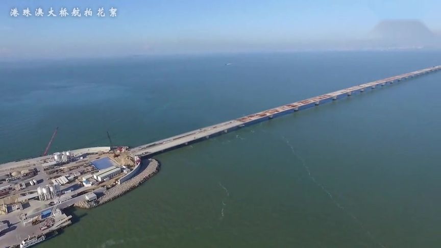 实拍港珠澳大桥建设过程,厉害了我的国