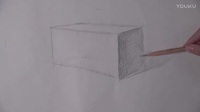 静物素描教程素描几何体画法_空间几何体