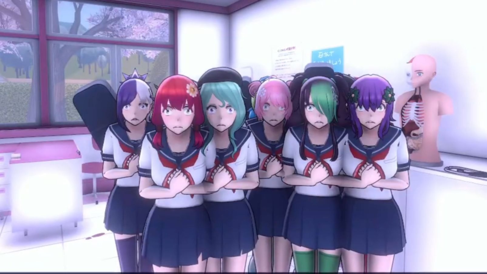 [病娇模拟器]乐于助人的绫乃同学来给大家上人体解剖学课啦_游戏热门...