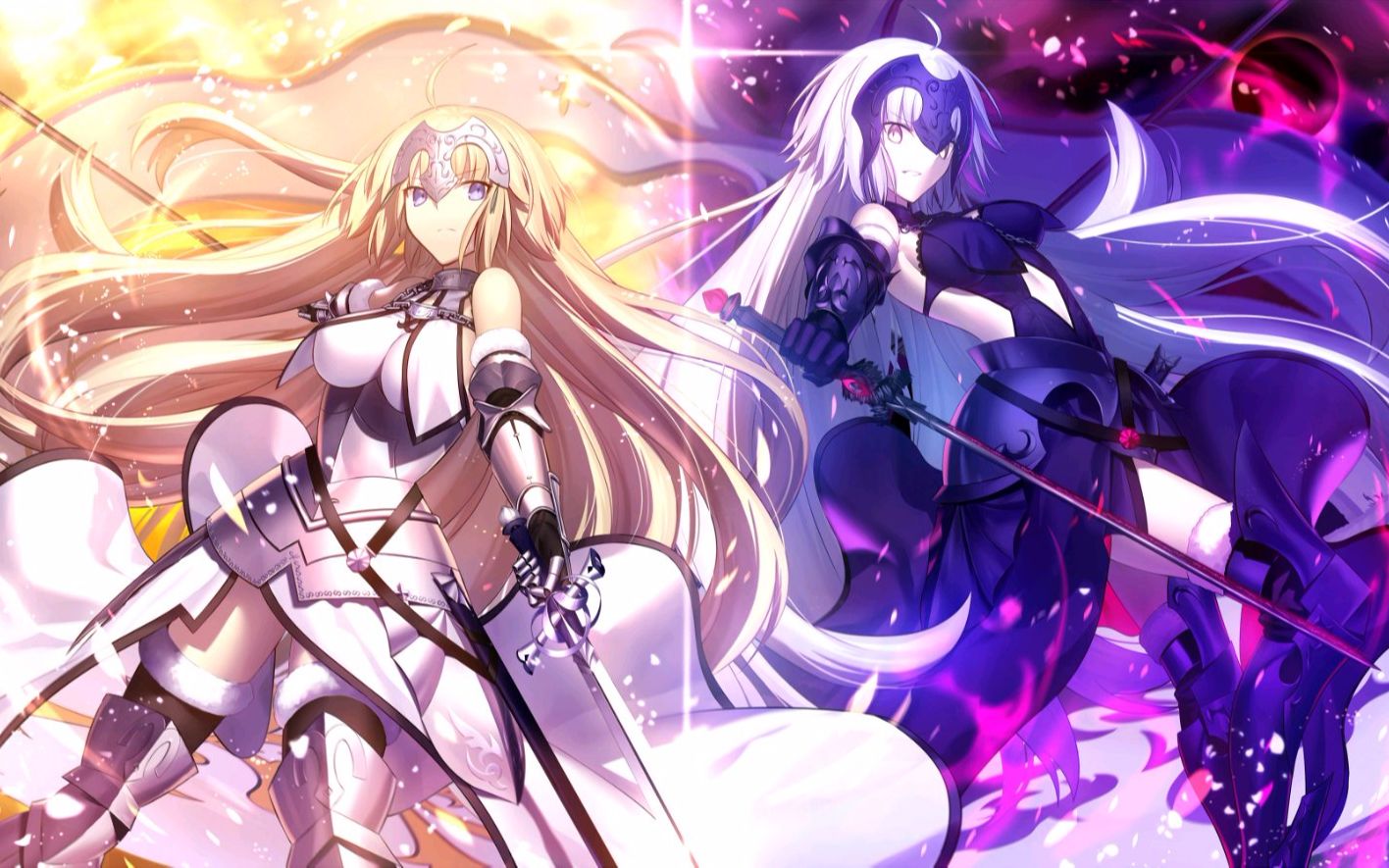 DNF四姨觉醒变身黑贞德Alter(升级版)黑白配完美.~