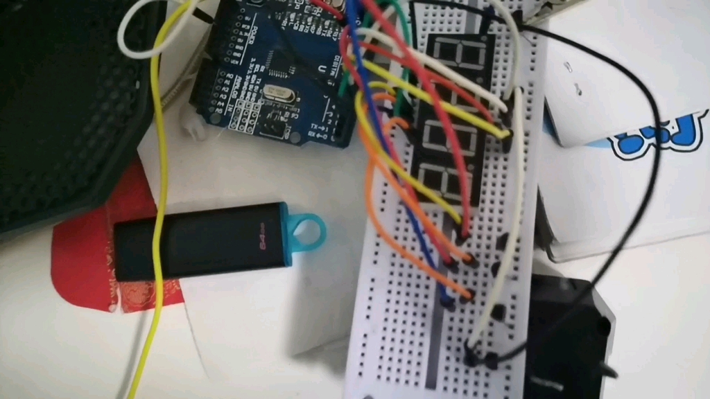 arduinoUNO时钟diy,电路简单,值得去做