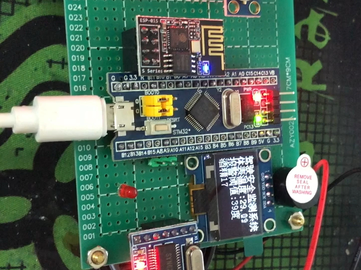 ...毕设】基于stm32非接触红外测温酒驾酒精含量监测语音播报系统