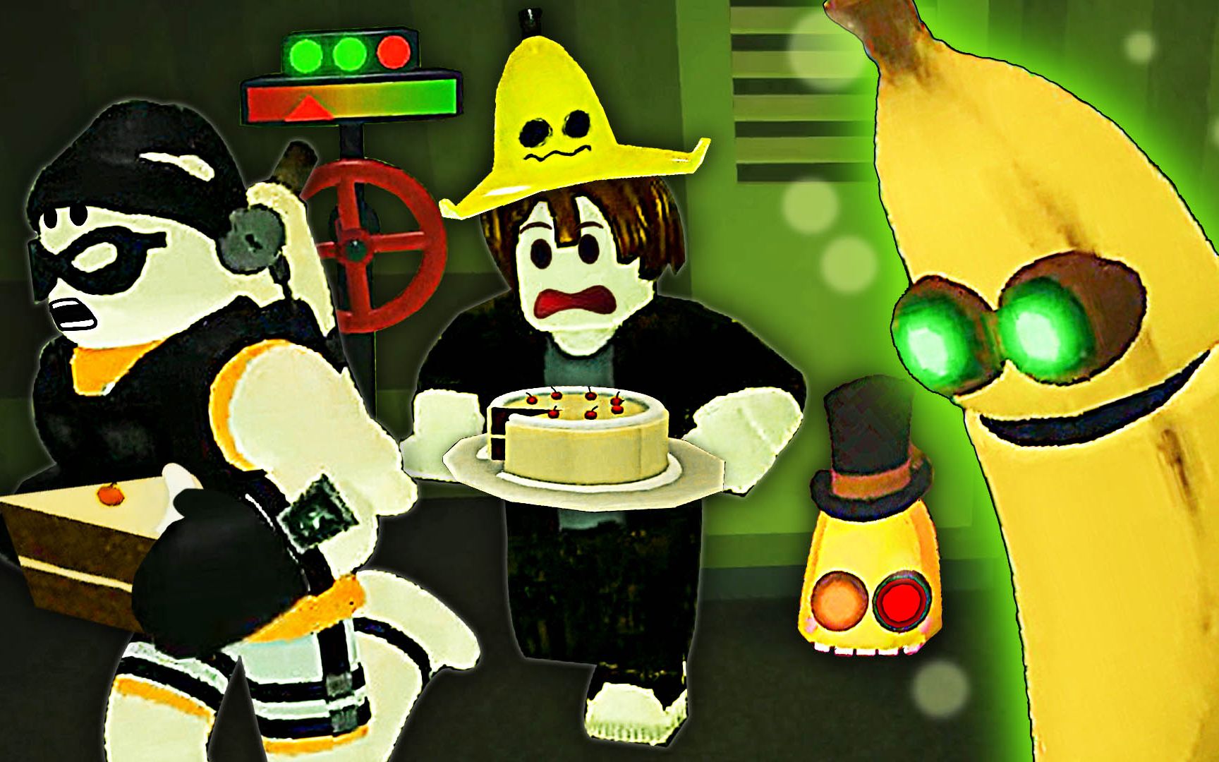 Roblox可怕的香蕉 之前是我吃香蕉现在是香蕉吃我 屌德斯阿波兔