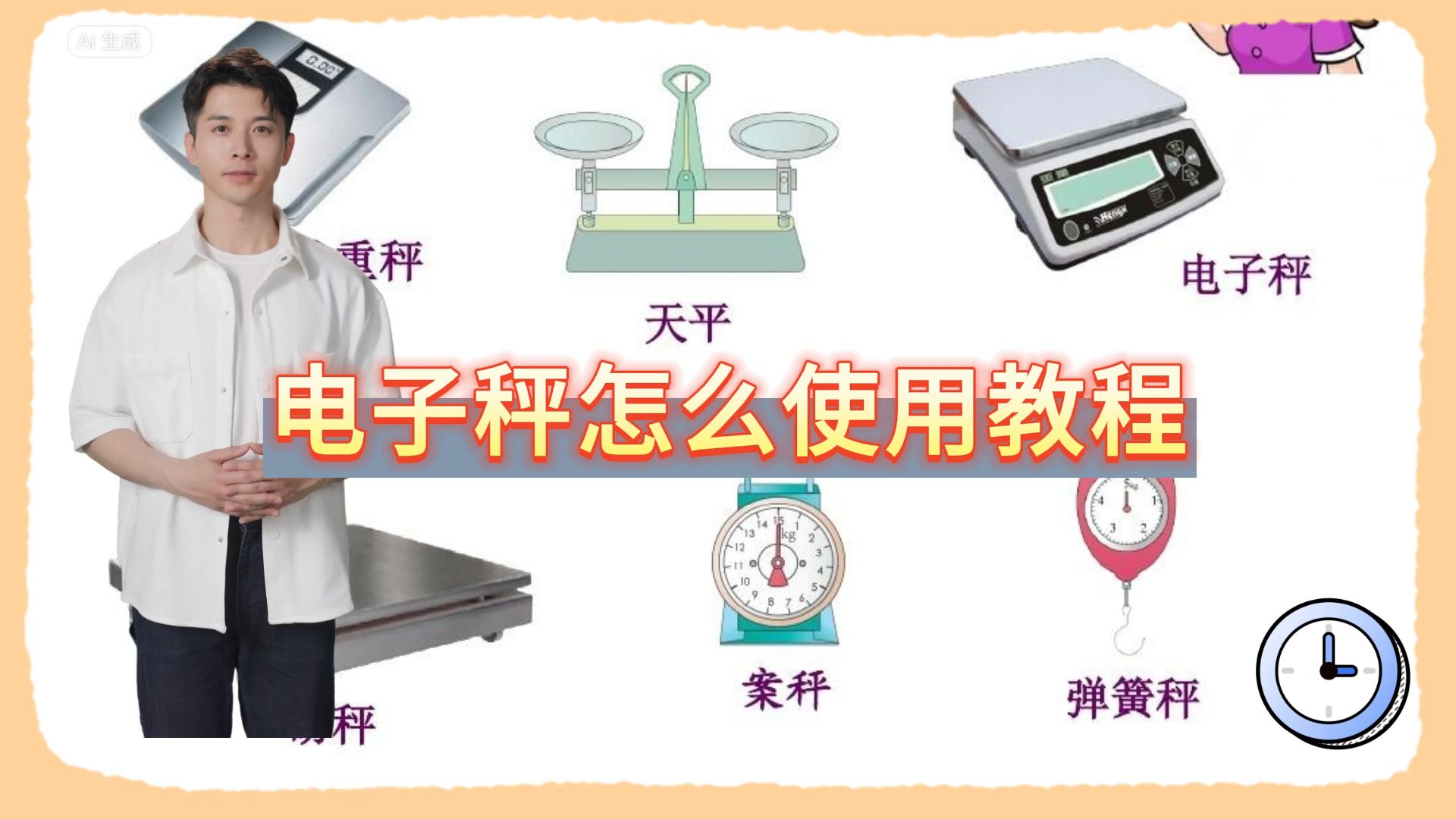 电子秤怎么使用教程
