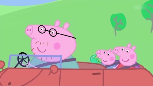 小猪佩奇:猪爸爸送乔治去幼儿园,佩奇却不想跟他一起玩!