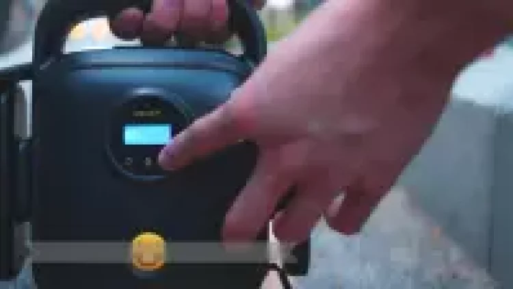 马路诚品精准数显车载充气泵 使用步骤