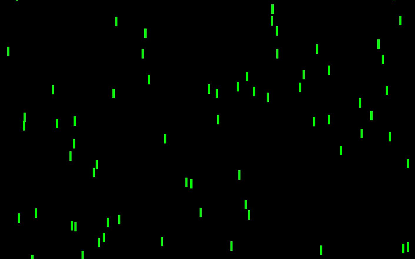 成为黑客第一步(装逼) C++ SFML 制作流星雨