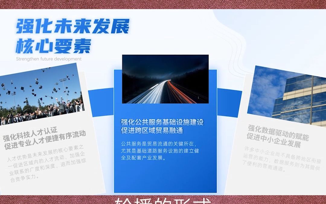 PPT图片和文字都很多怎么排版?图文也能用轮播的形式展现!