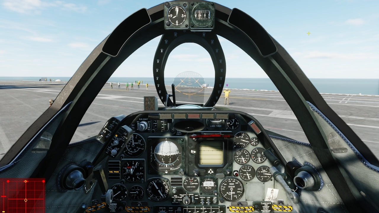 【DCS】A4E航母起降+CCRP投弹练习_模拟飞行