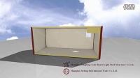 集装箱房屋安装3D动画视频演示_标清