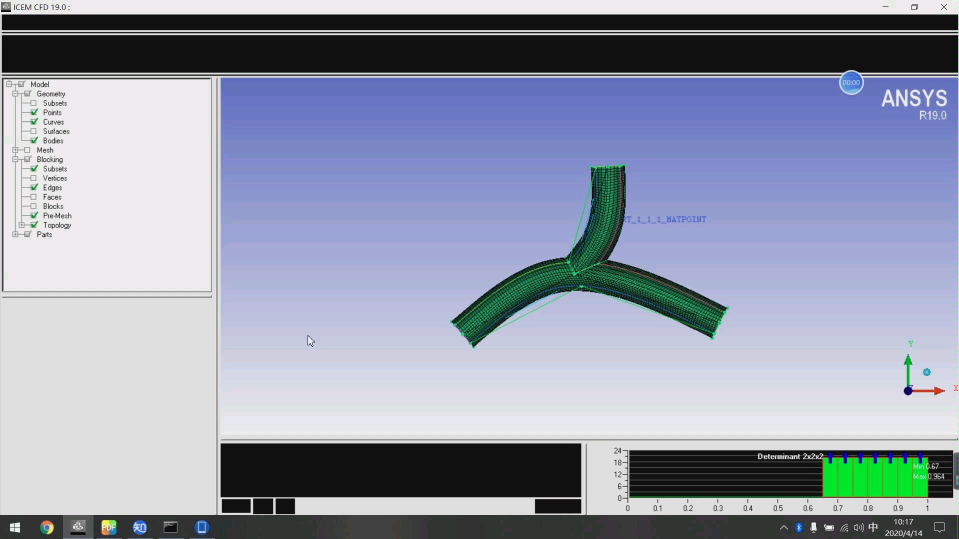 【ICEM网格划分】结构网格如何处理异形管?