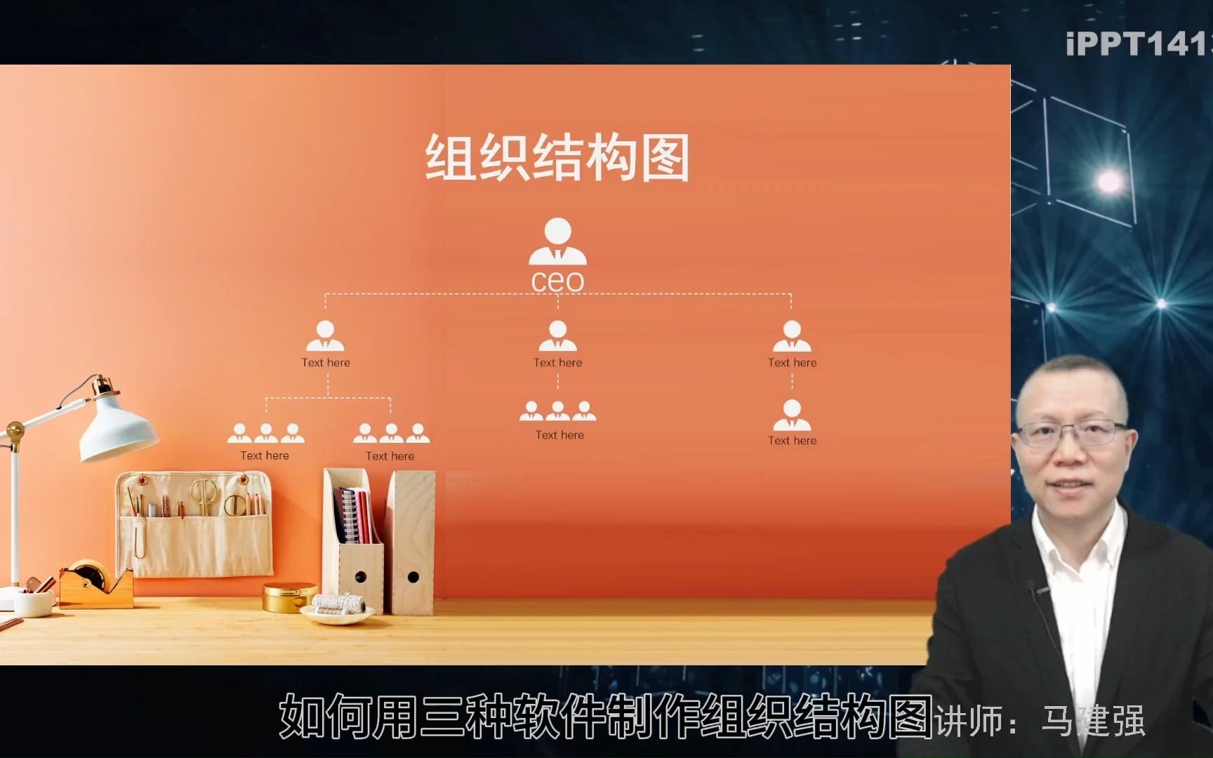 讲解如何用3种软件快速制作组织结构图(PPT、WPS、Xmind)(字幕版)